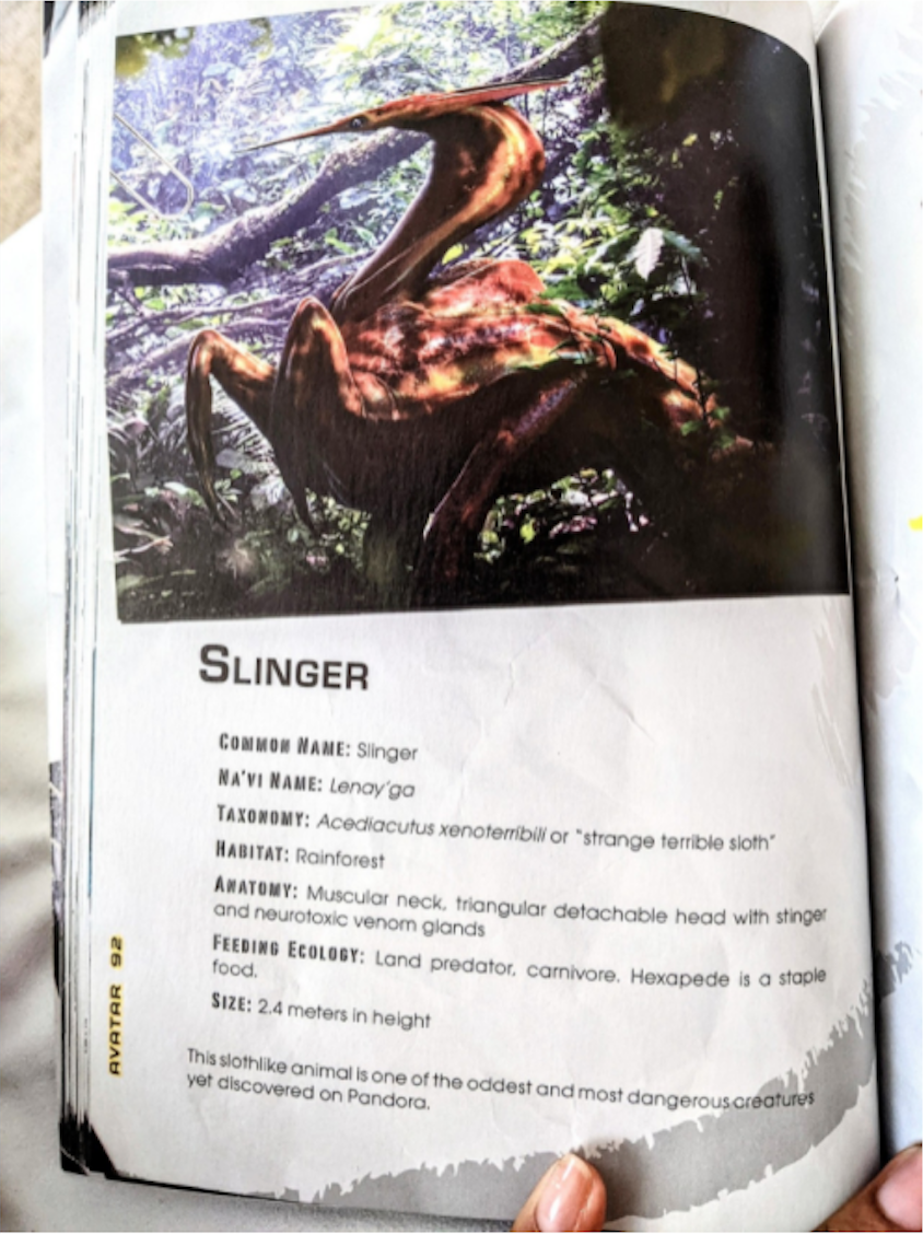 Pandoran Fauna: The Slinger - ~ Na'vi Dreamer
